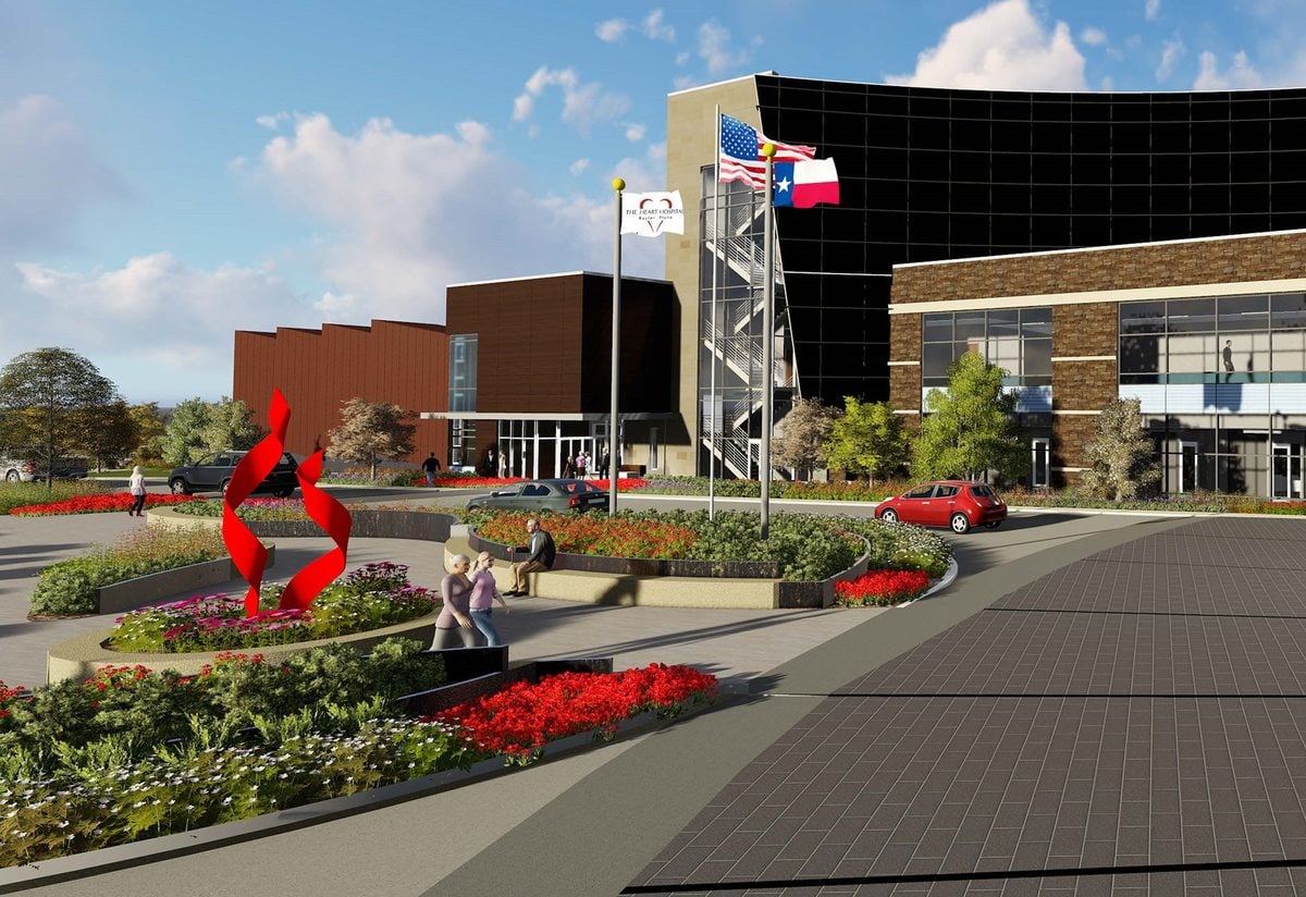 The Heart Hospital Baylor Plano | Belle Firma | Landscape Architecture ...