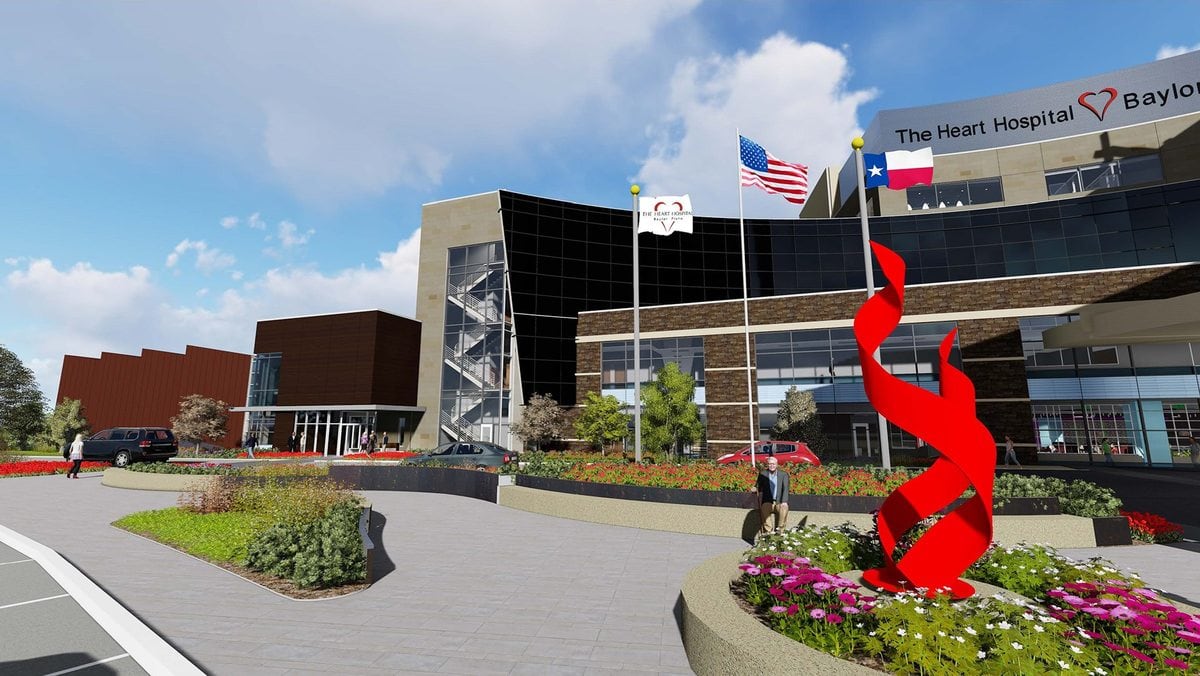 The Heart Hospital Baylor Plano | Belle Firma | Landscape Architecture ...